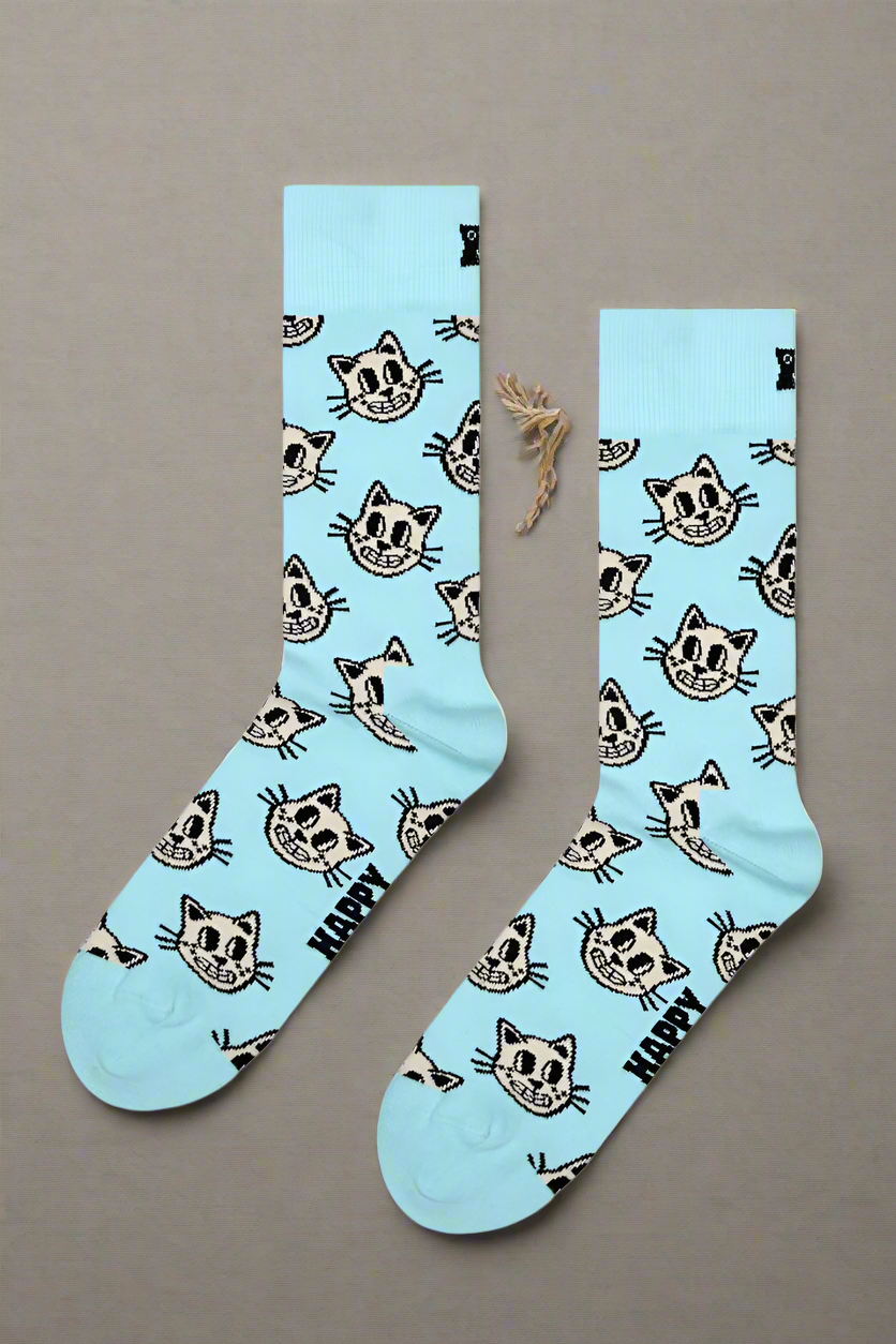 Happy Socks Cat Sock – Studio Opal Boutique