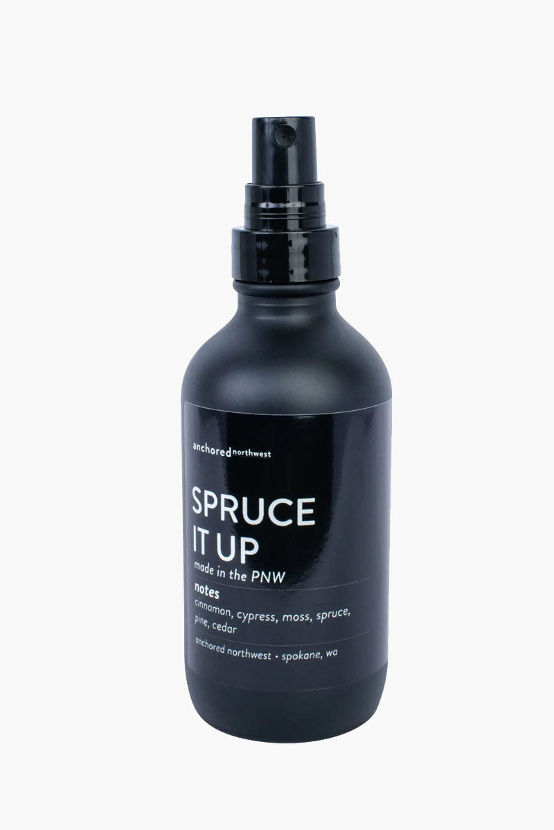 Anchored Northwest Spruce It Up Room & Linen Spray – Studio Opal Boutique