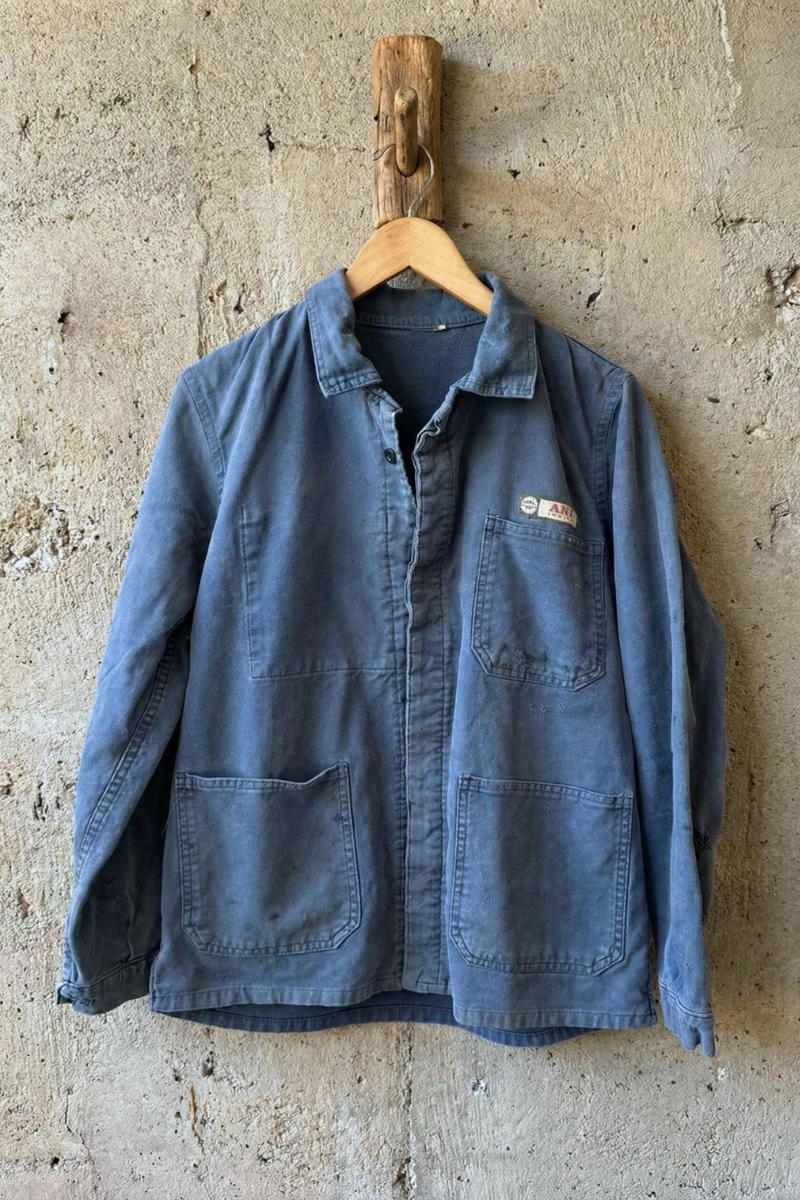 Unisex Vintage French Workwear Jacket — ANF Industrie – Studio Opal ...