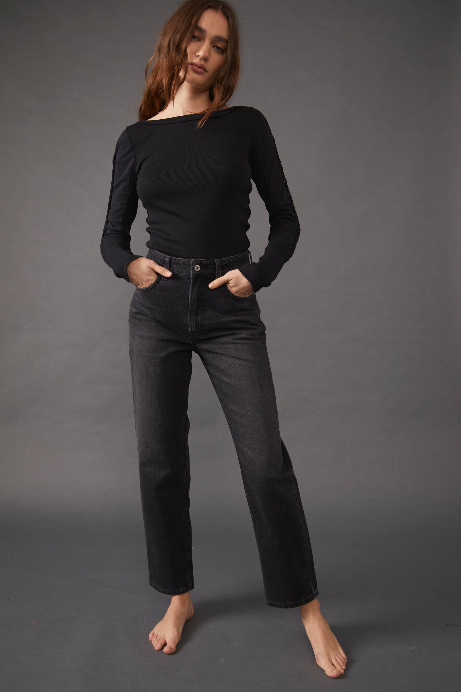 Free People Pacifica Straight Leg – Studio Opal Boutique