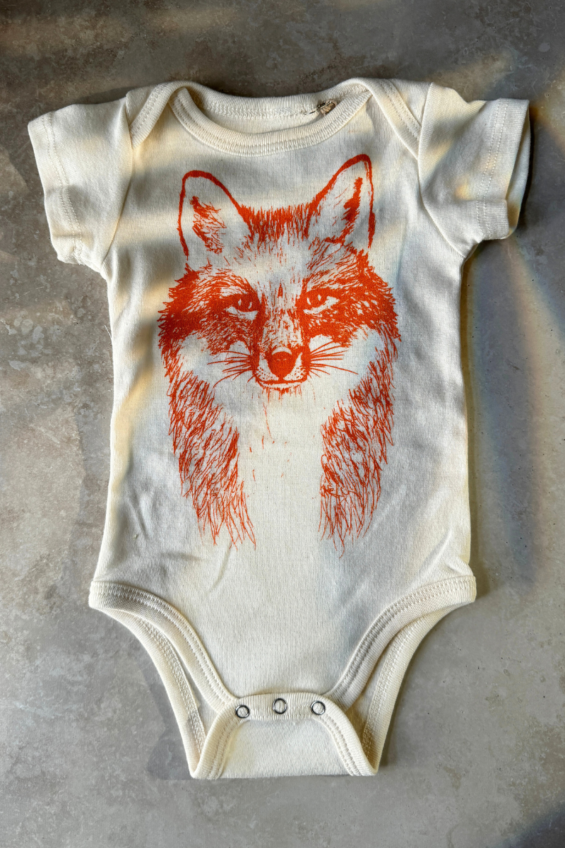 Fox Organic Onesie – Studio Opal Boutique