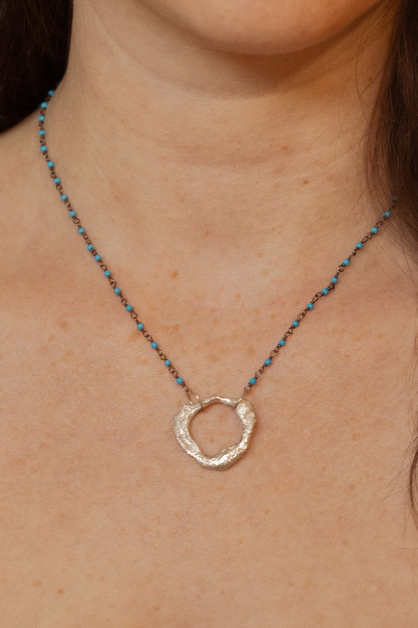 Silver Portal Necklace – Studio Opal Boutique
