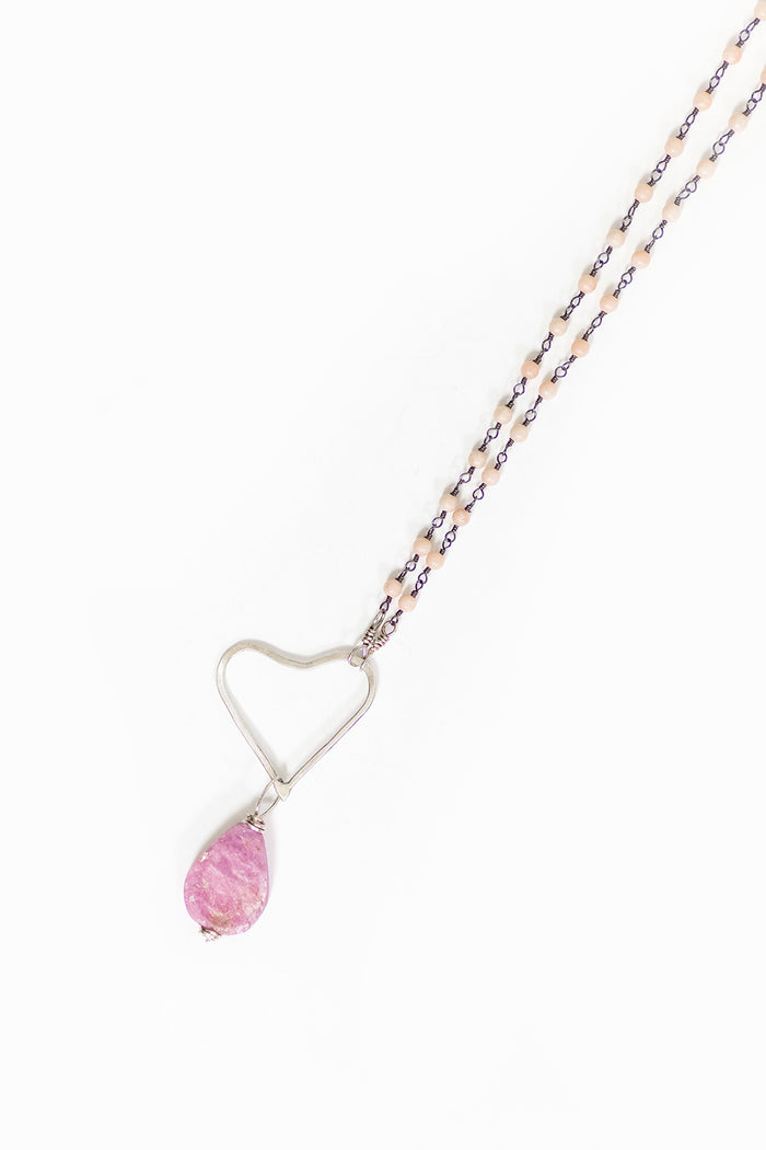 Kathy Nelson Jewelry — Ruby Love Necklace – Studio Opal Boutique