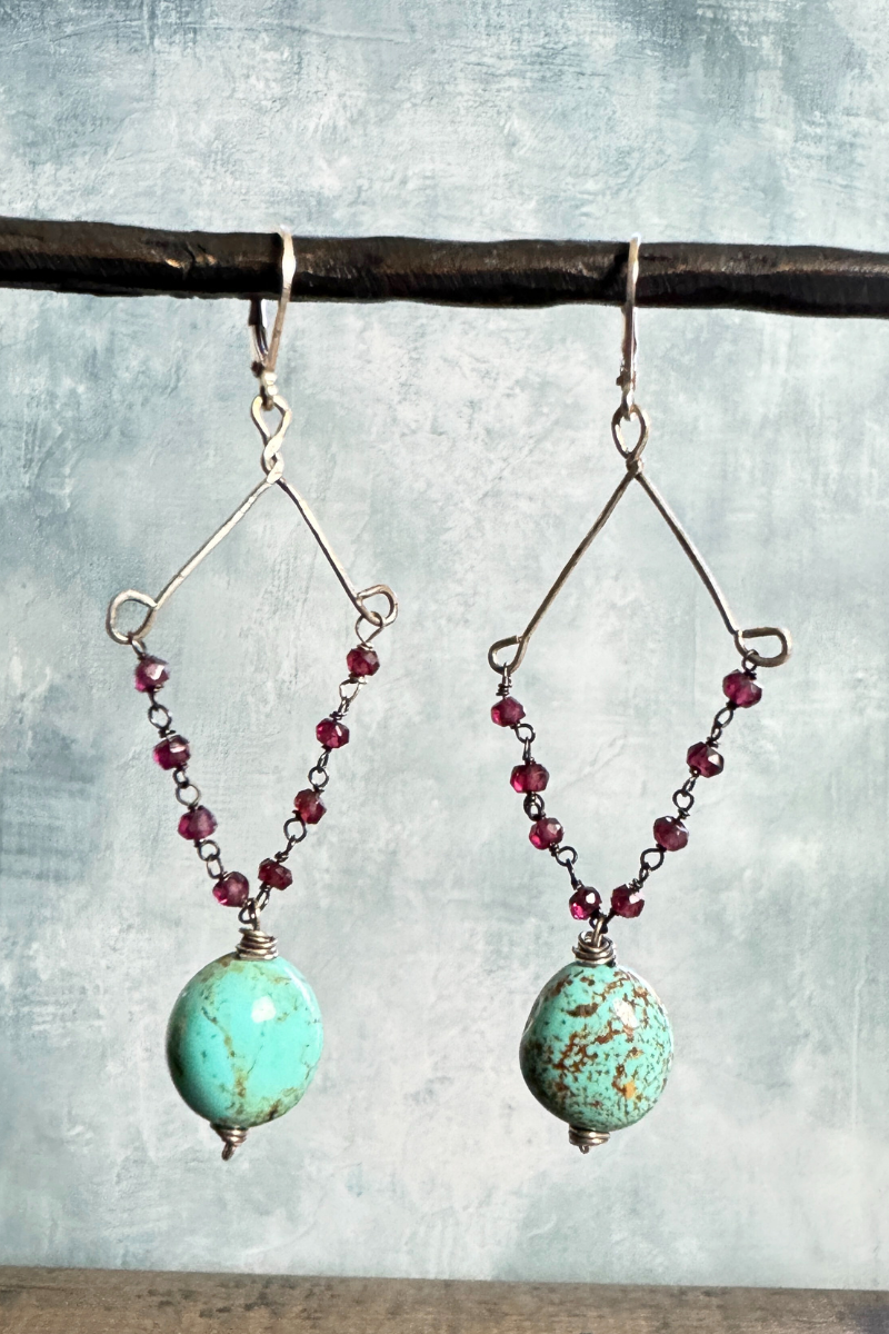 Kathy Nelson Jewelry Turquoise Waterfall – Studio Opal Boutique