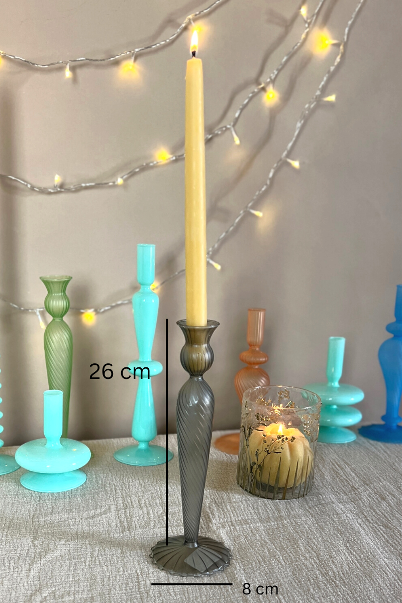 Studio Opal Colorful Glass Holder l – Studio Opal Boutique